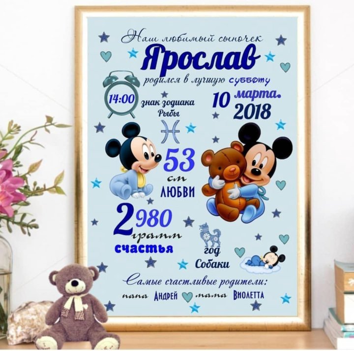 Детские Метрики Фото — Картинки фотографии
