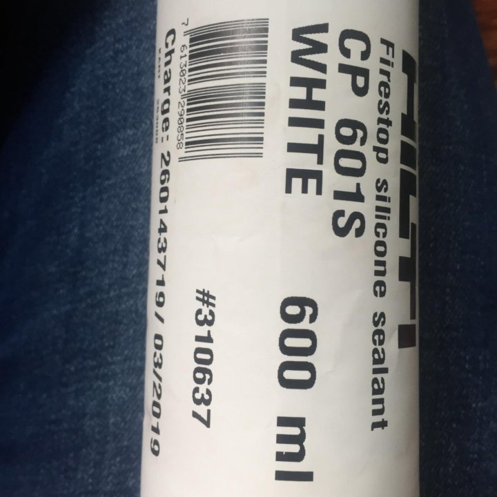 Hilti CP 601S противопожарный силиконовый герметик в Москве, цена 2 500 ...