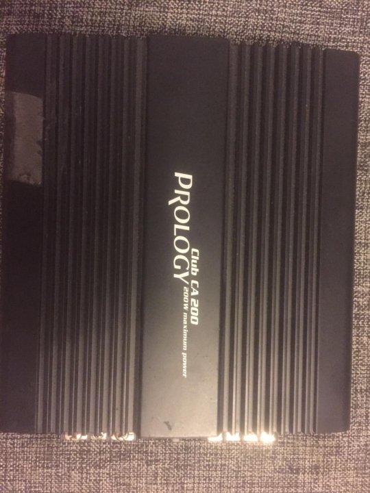 Усилитель Prology Club CA-200 – купить в Пушкино, цена 1 500 руб., продано 1 августа 2017 ...