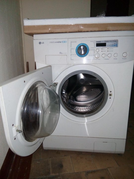 Стиральная машина LG Intellowasher DD, 6кг, б/у – купить в Москве, цена ...