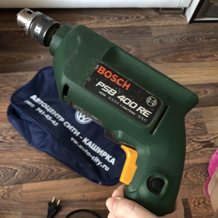Дрель перфоратор ударная bosch psb 400 re – купить в Москве, цена 2 200 ...