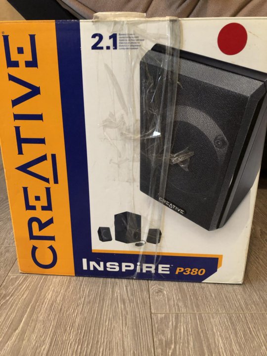 Колонки и сабвуфер creative inspire p380 – купить в Москве, цена 1 000 ...