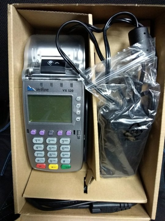 POS-терминал VeriFone VX 520 Goes Ctls – купить в Москве, цена 6 990 ...