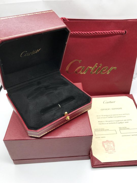 Сертификат картье