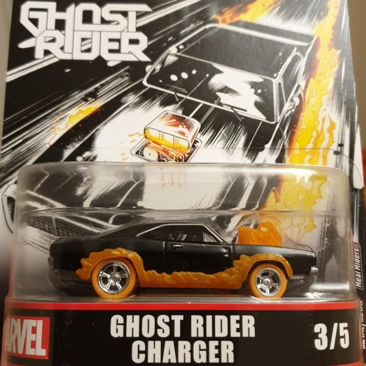 Ghost Rider Charger Hot Wheels 1:64 резина – купить в Москве, цена 1 ...