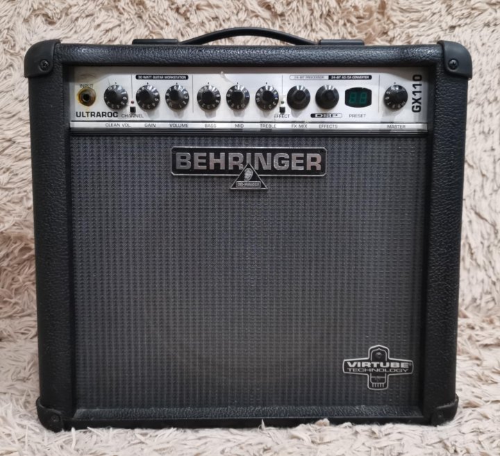 Гитарный комбик Behringer GX110 – купить в Москве, цена 5 500 руб ...