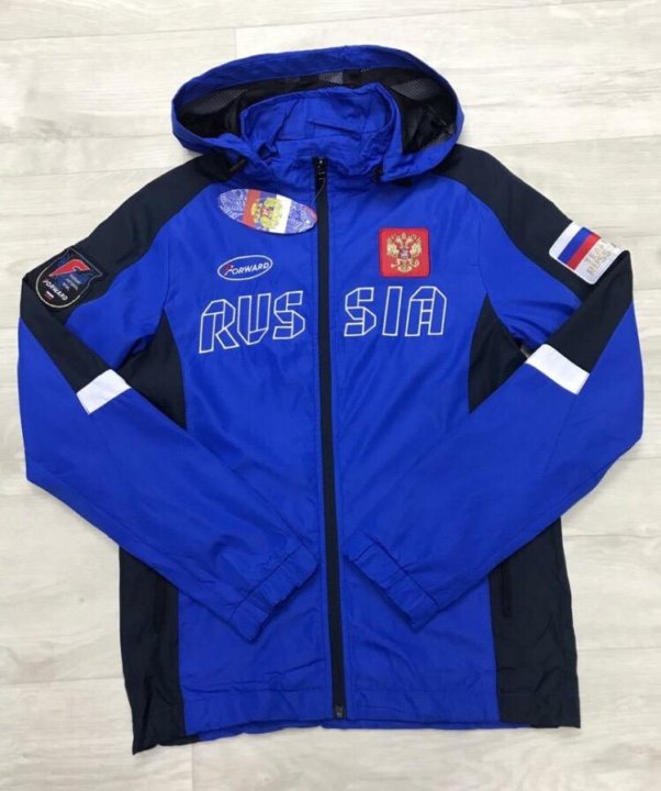 Куртка Forward Russia National Team Синяя — Krutayakurtka.ru