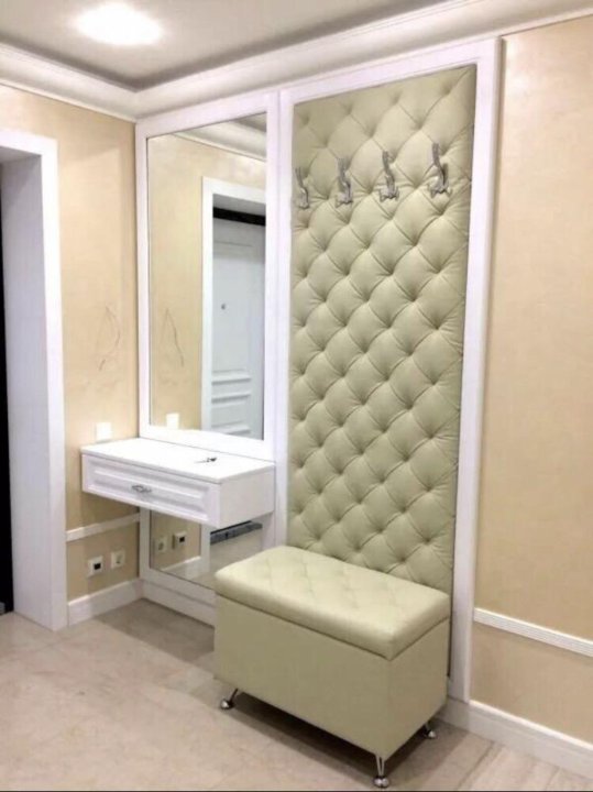 Прихожая с мягкой панелью под крючки – купить в Краснодаре, цена 25 000 ...
