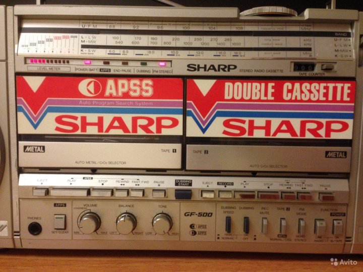 Магнитафон Sharp GF 500 – купить в Москве, цена 8 500 руб., продано 22 ...