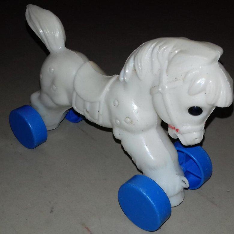 Игрушка Лошадка (СССР)на колесиках – купить в Москве, цена 500 руб ...