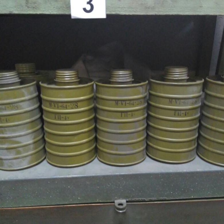 Фильтр для противогаза ГП-4У – купить в Москве, цена 200 руб., продано ...