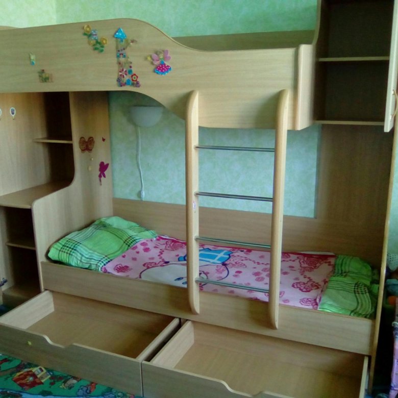 Двухъярусная кровать – купить в Екатеринбурге, цена 7 000 руб., продано ...