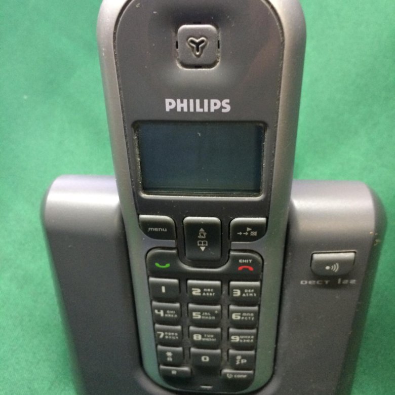 Радиотелефон philips dect 1221S 51 – купить в Подольске, цена 350 руб ...