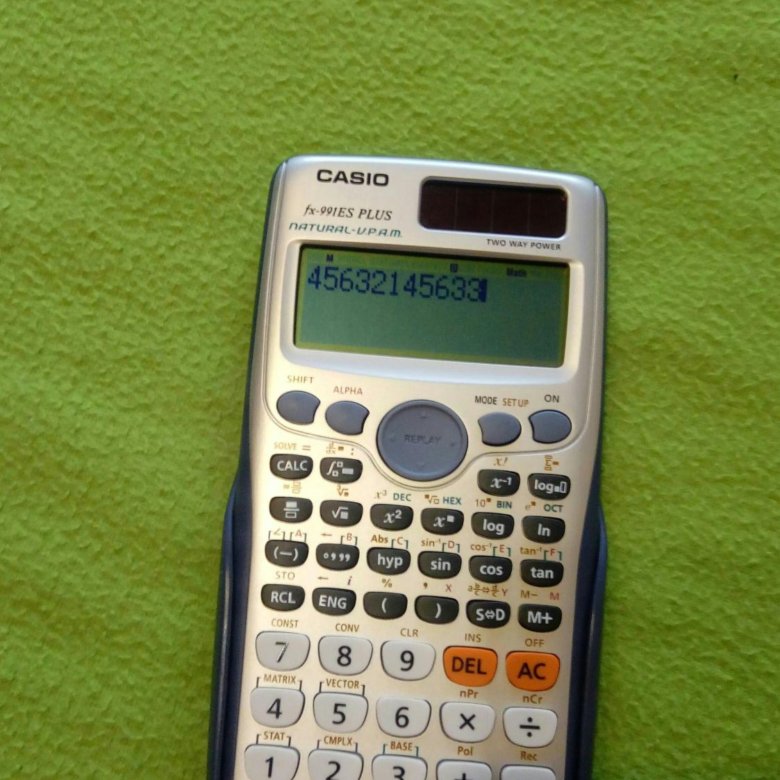 Инженерный калькулятор Casio fx-991ES PLUS – купить в Москве, цена 750 ...