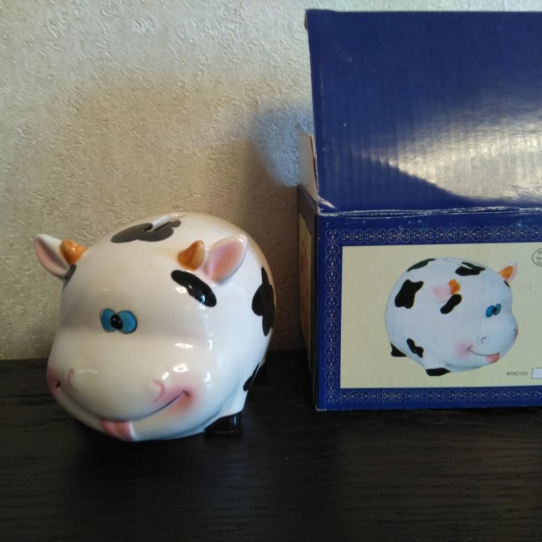 Копилка корова новая – купить в Люберцах, цена 100 руб., дата ...