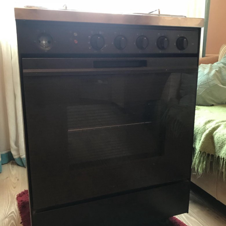 Газовая плита с электрической духовкой – купить в Москве, цена 4 700 ...