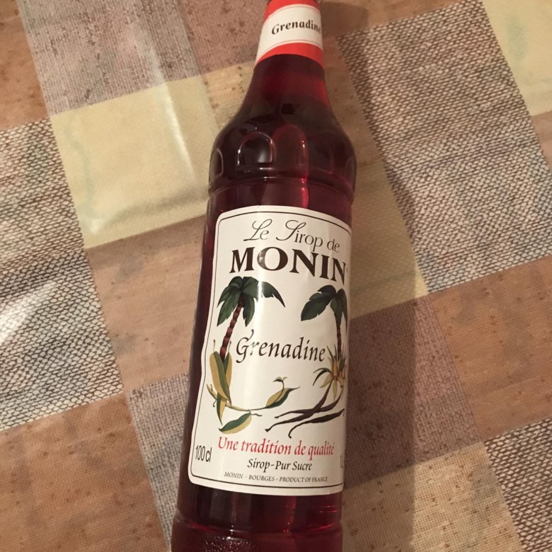Monin Гренадин сироп 1 литр – купить в Москве, цена 500 руб., дата ...
