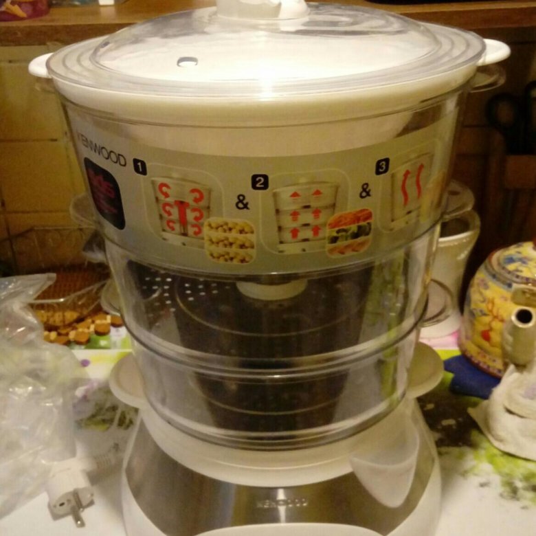 Пароварка Kenwood FS-560 – купить в Екатеринбурге, цена 700 руб., дата ...