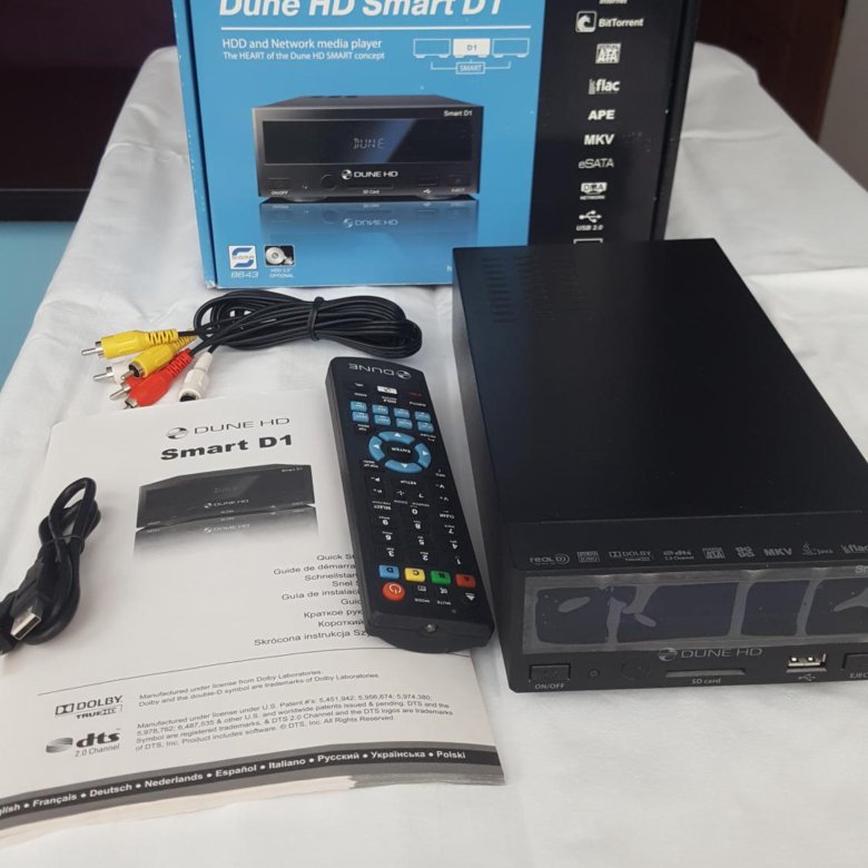 Dune HD Smart D1 – купить в Серпухове, цена 5 500 руб., продано 7 октября 2019 – DVD, Blu-ray и ...