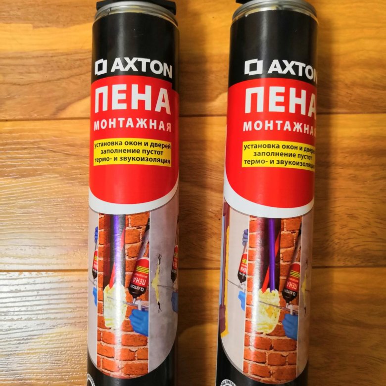 Пена монтажная Axton под пистолет – купить в Москве, цена 150 руб ...
