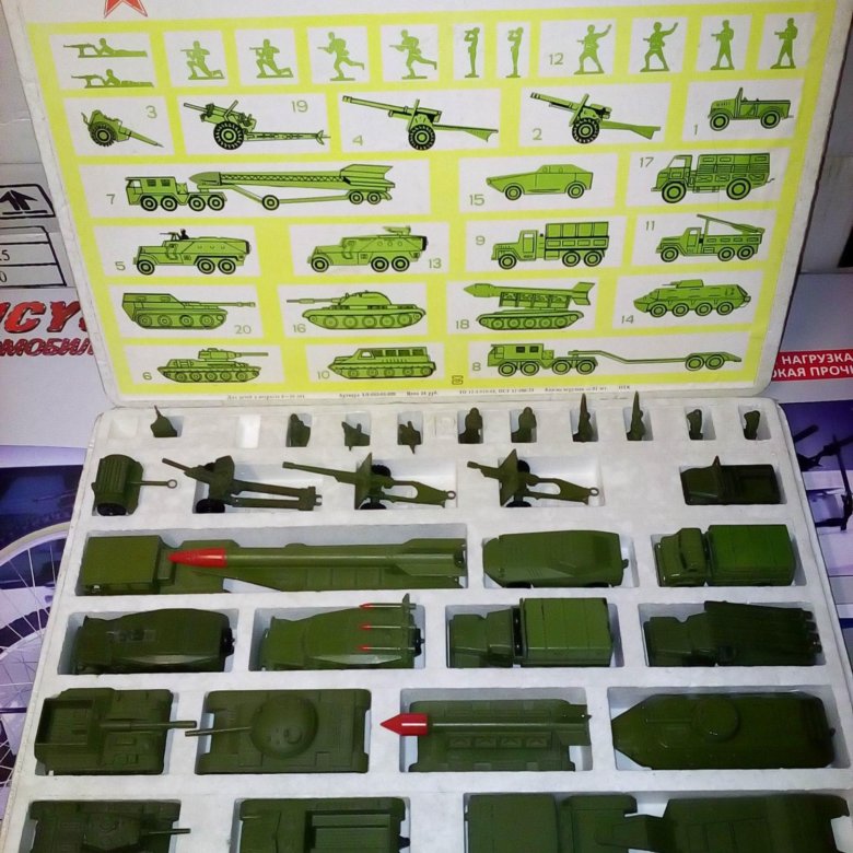 СССР Тула тпз набор игрушек Военная техника купить в Москве цена