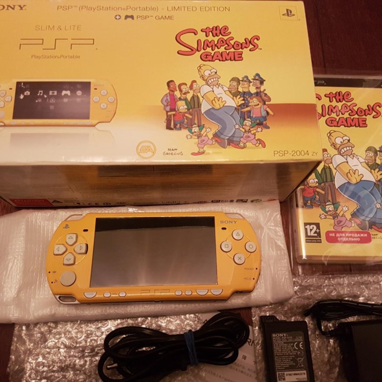 PSP приставка Sony Playstation Portable Simpsons – купить в Москве ...