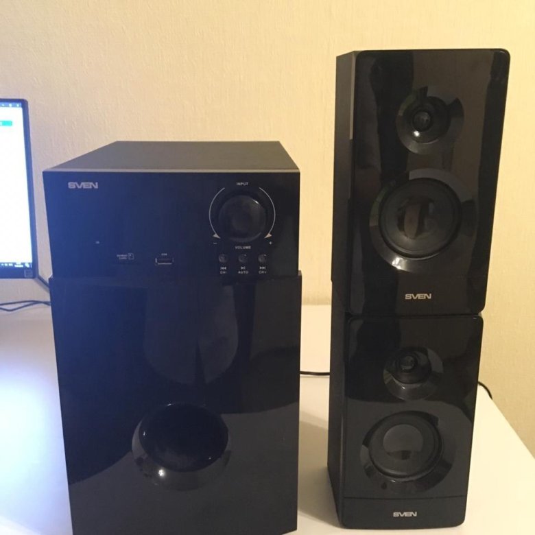 Акустическая система Sven MS- 2100, 2.1, черный – купить в Санкт ...