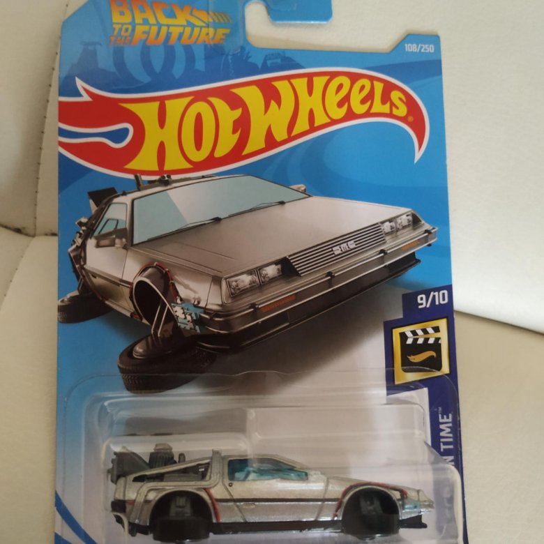 Хотвилс назад в будущее hot wheels delorean dmc – купить в Москве, цена ...