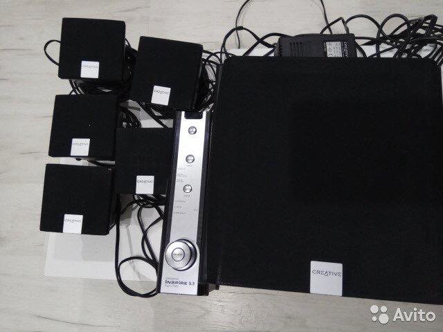 Creative Inspire 5.1 Digital 5500 – купить в Москве, цена 2 500 руб ...
