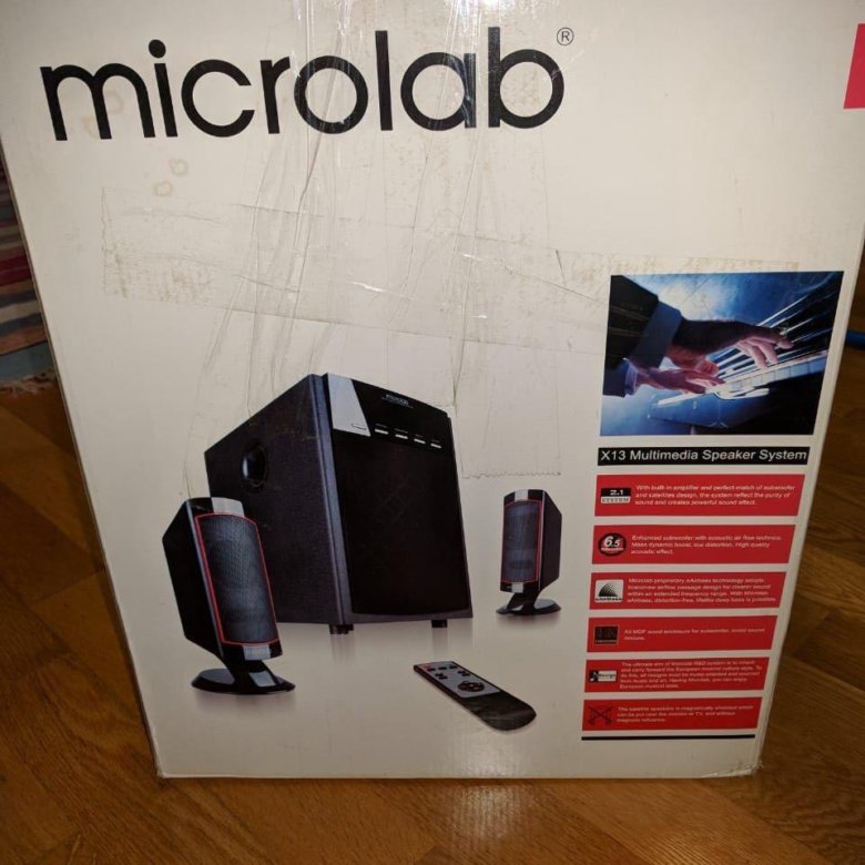 Microlab X13 – купить в Москве, цена 3 500 руб., дата размещения: 07.05.2021 – Акустика, колонки ...