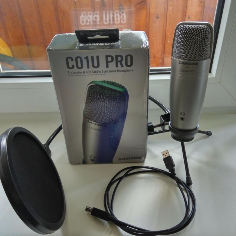 Студийный конденсаторный микр.Samson C01U PRO(USB) – купить в Москве ...