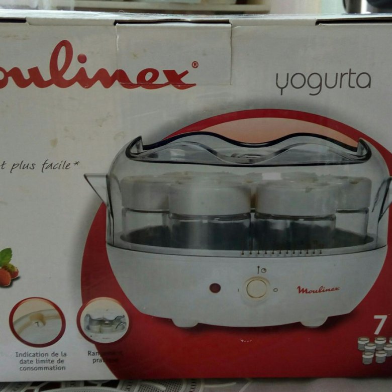 Йогуртница moulinex DJC 141 (Мулинекс) – купить в Москве, цена 1 499 ...