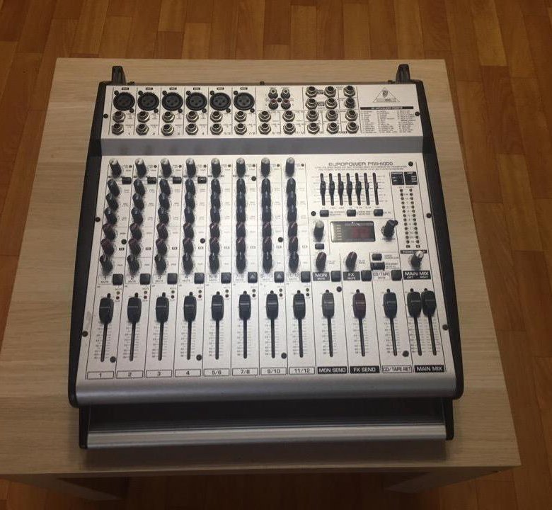 Behringer Europower PMX 1000 – купить в Москве, цена 14 000 руб., продано 21 июля 2019 ...