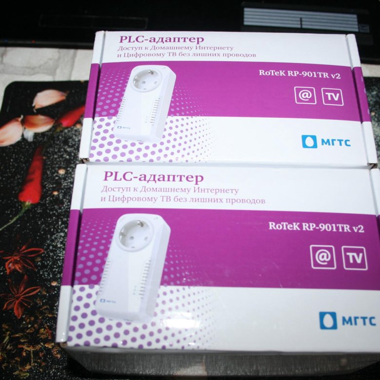 PLC-адаптер RoTeK RP-901TR v2 МГТС – купить в Москве, цена 600 руб ...