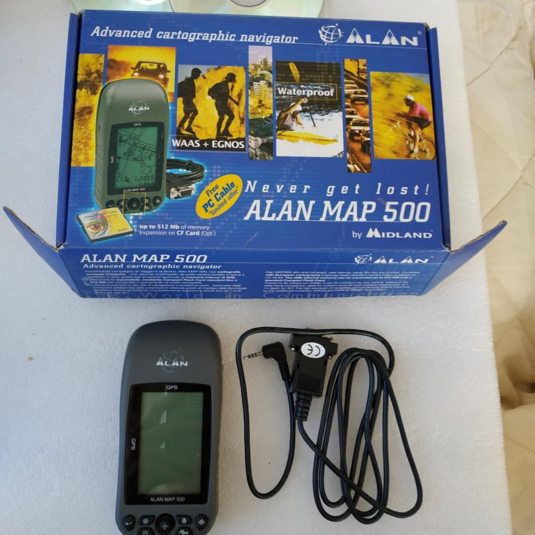 Навигатор туристический Alan Map 500 – купить в Санкт-Петербурге, цена ...