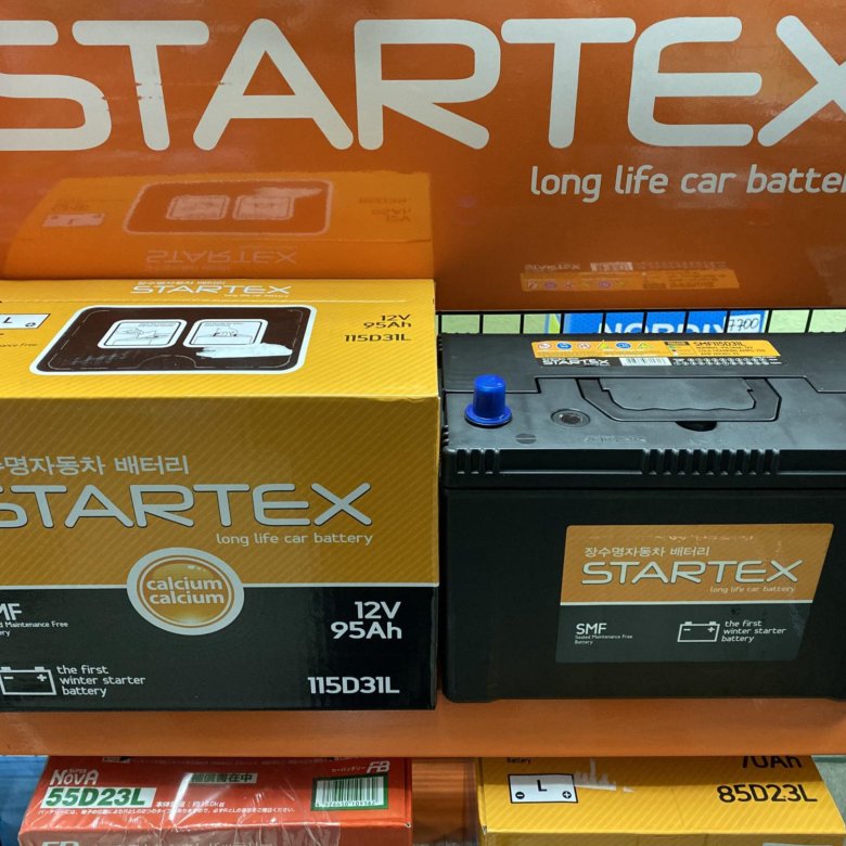 Аккумуляторы Startex 115D31L/R – купить в Хабаровске, цена 7 500 руб ...