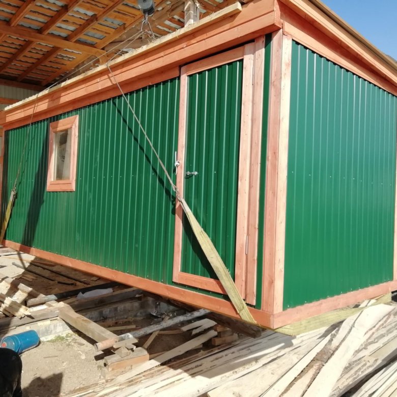 Бытовка садовая с электрикой. – купить, цена 61 000 руб., дата ...