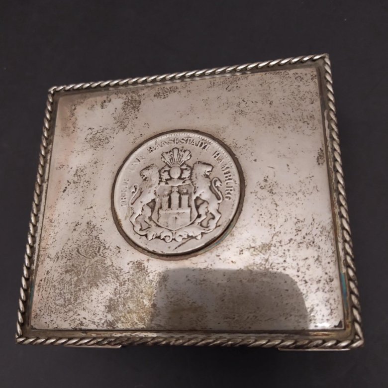 серебряная шкатулка-сигаретница – купить в Москве, цена 21 000 руб., продано 8 октября 2020 ...