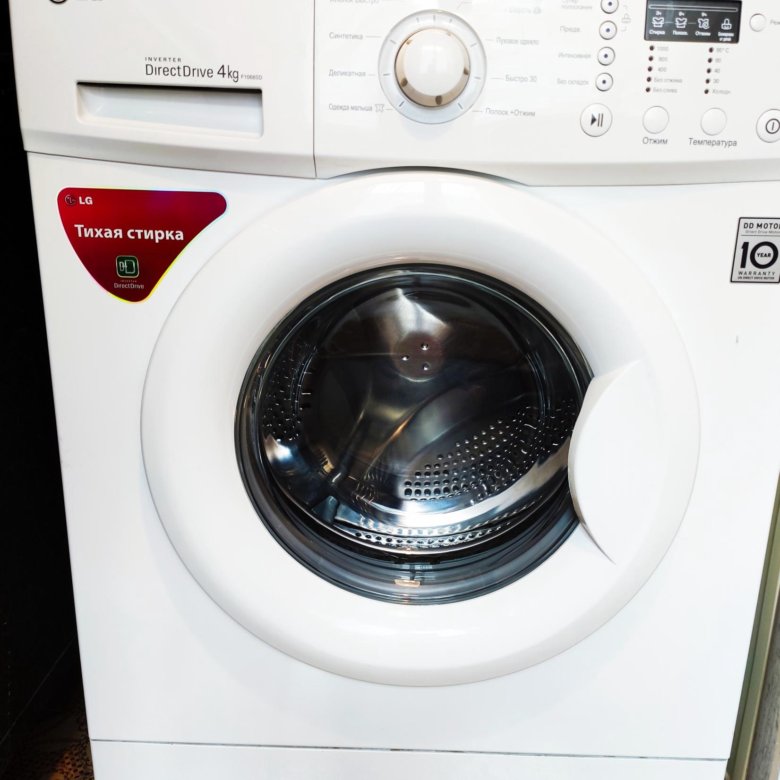 Узкая стиральная машина LG F1068SD 4 кг – купить в Артеме, цена 8 000 ...