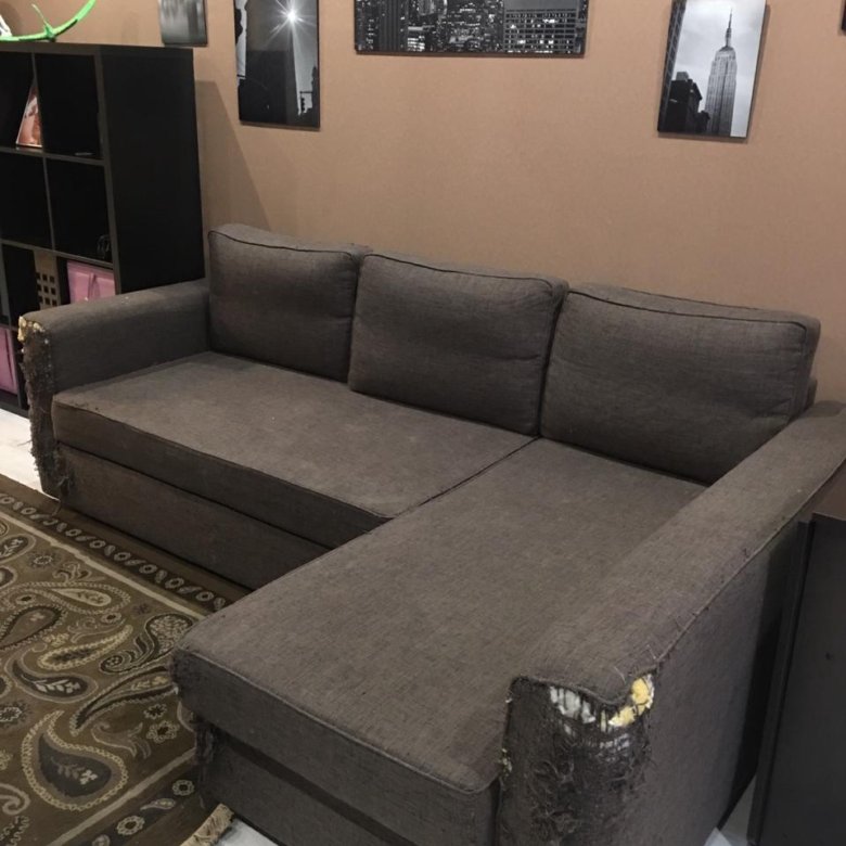 Диван угловой Икеа – купить в Москве, цена 1 500 руб., продано 20 ...