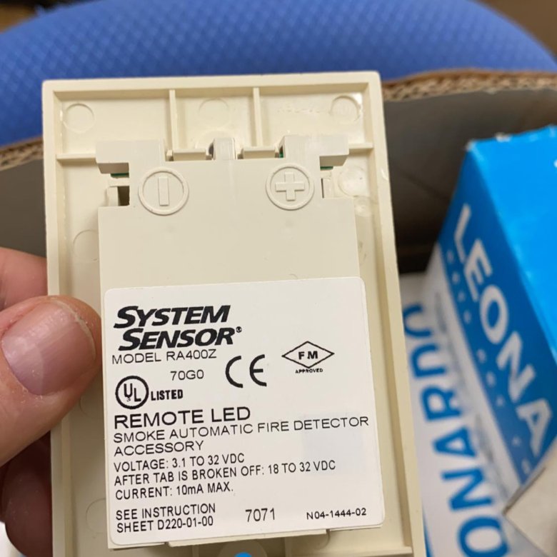 Выносной индикатор system sensor ra400z – купить в Москве, цена 400 руб ...