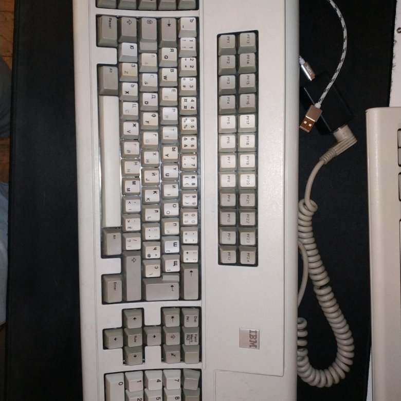 IBM Model M 122 usb bolt mod jcuken – купить в Москве, цена 3 700 руб ...