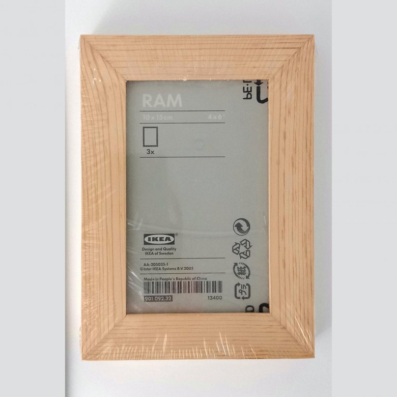 Рамы для фото 10х15 см. IKEA. Рамки RAM. Дерево. – купить в Москве ...