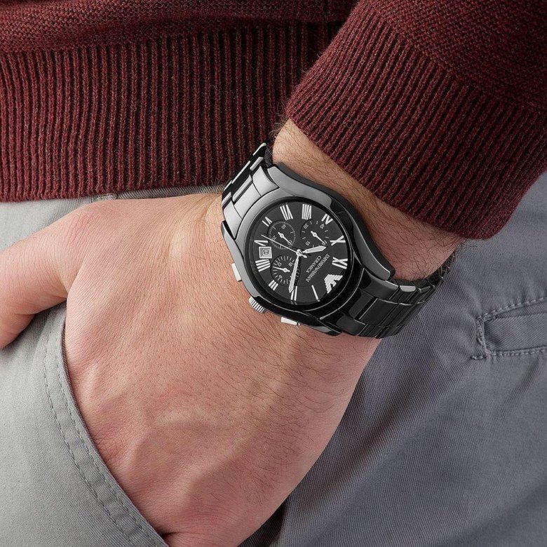 Мужские Часы Emporio Armani Ceramica – купить в Москве, цена 7 200 руб ...