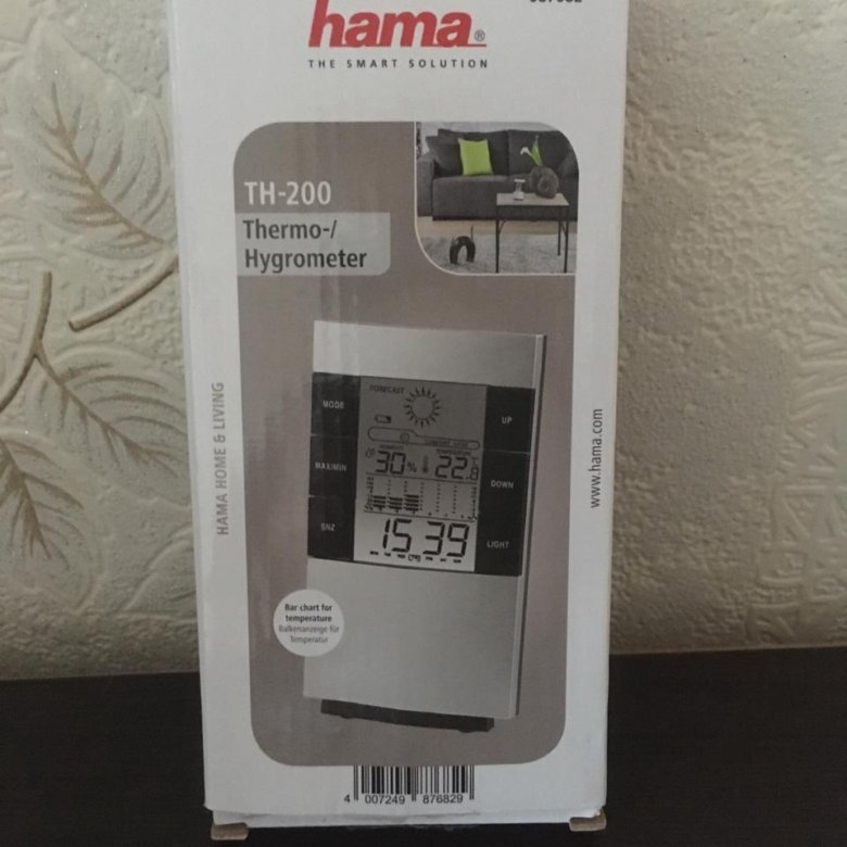 Метеостанция Hama TH-200 – купить в Москве, цена 1 000 руб., дата ...