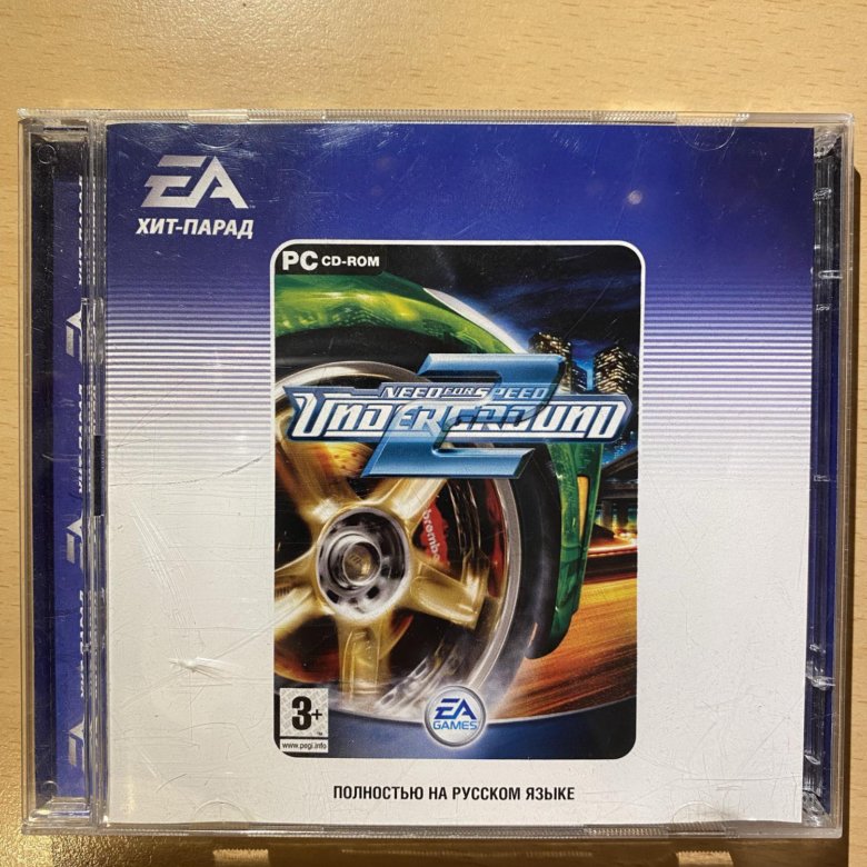 Диск NFS Underground 2 – купить в Екатеринбурге, цена 150 руб., продано ...