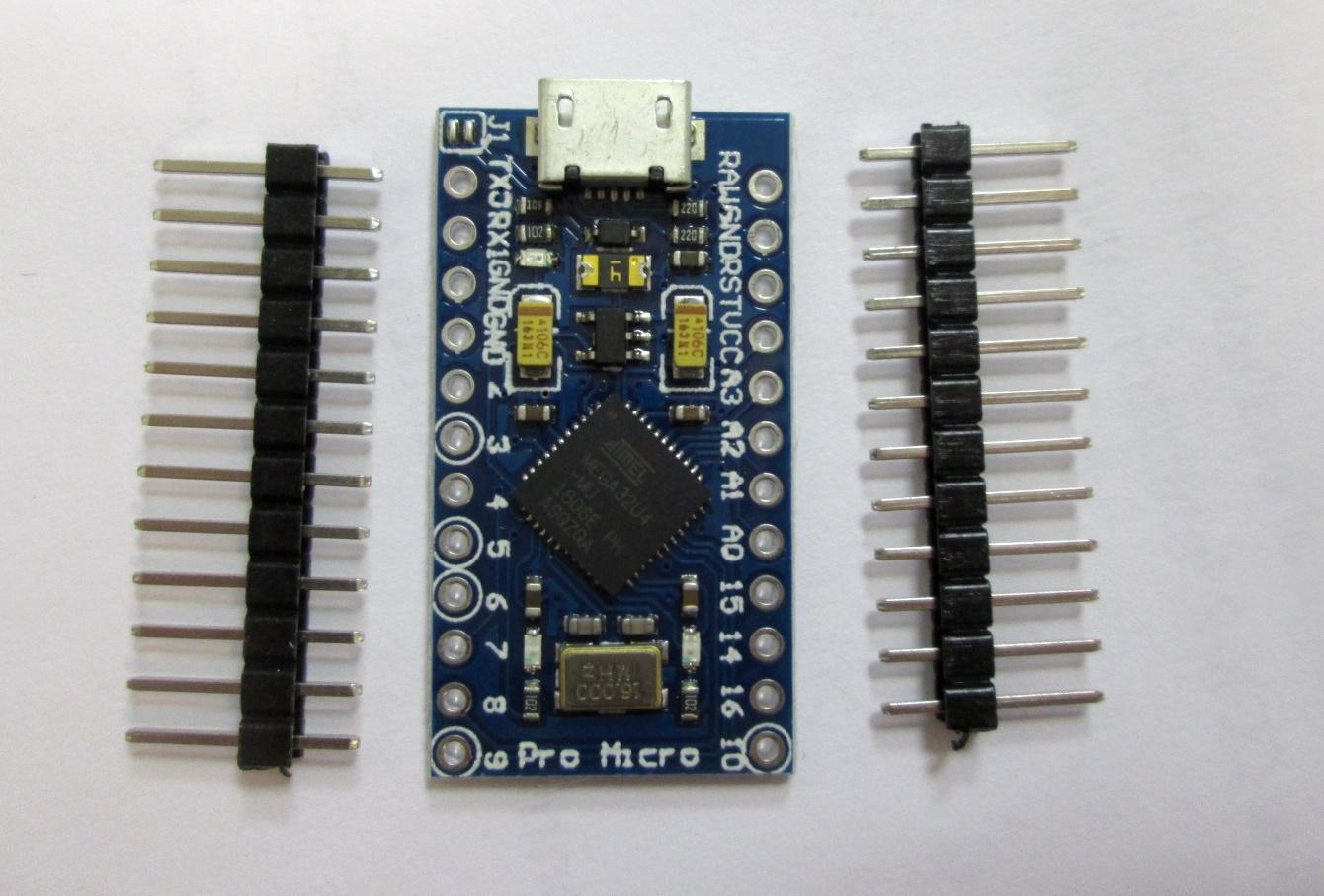 Arduino (Ардуино) Pro Micro 5V USB Atmega 32U4 купить в Москве, цена ...