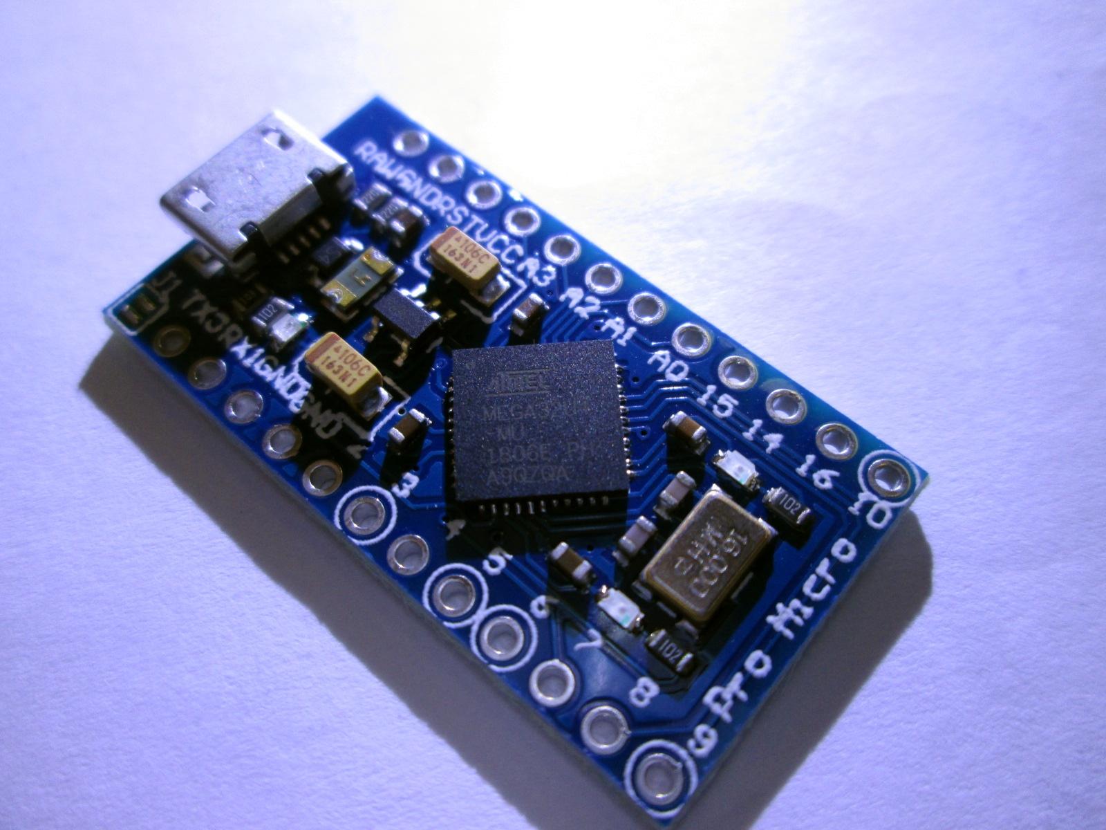 Arduino (Ардуино) Pro Micro 5V USB Atmega 32U4 купить в Москве, цена ...